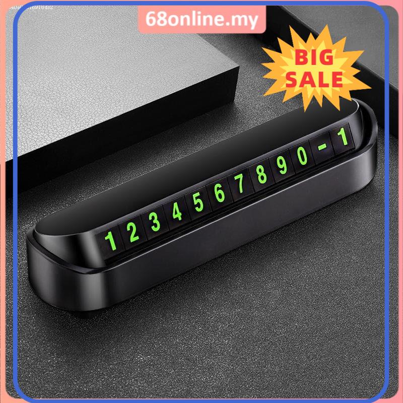 ⭐ [100% ORIGINAL] ⭐ Johor Seller Car Temporary Parking Card Number ...