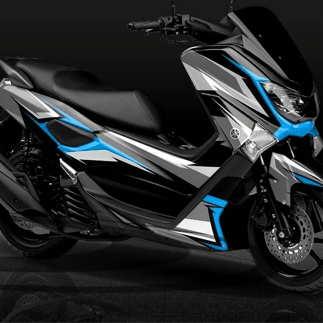 Sticker DECAL YAMAHA NMAX 2019 KEBAWAH OLD FULL BODY BAHAN GRAFTAC ...