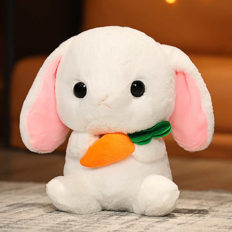 Cute Rabbit With Long Ears Plushies Soft Cute Stuffed Toys Gift Present ...