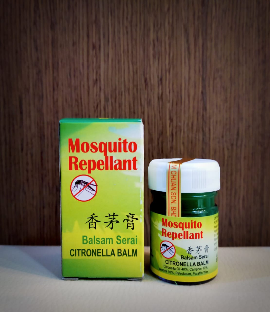 CKC Mosquito Repellant(100% Citronella Oil/Balm)Balsam Serai 鍾金泉香茅油 / 膏 ...