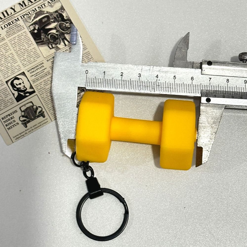 Cool Mini Barbell Plates Key Chain Kettlebells Water Cups Simulation ...