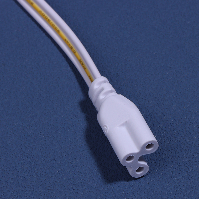 5Pcs Flexiable Double End 3Pin LED Tube Connector Cable Wire T4 T5 T8 ...