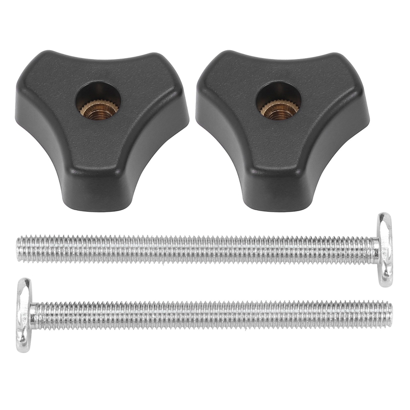 4 Set T Screw and M8 Plastic Handle,Metal Quick Acting Hold Down Clamp ...