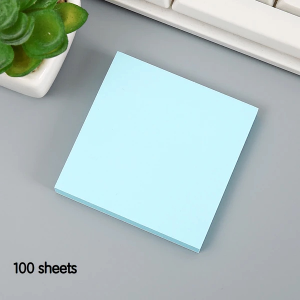 100 sheets Aesthetic Color Personalized Sticky Notes Set | Lazada PH