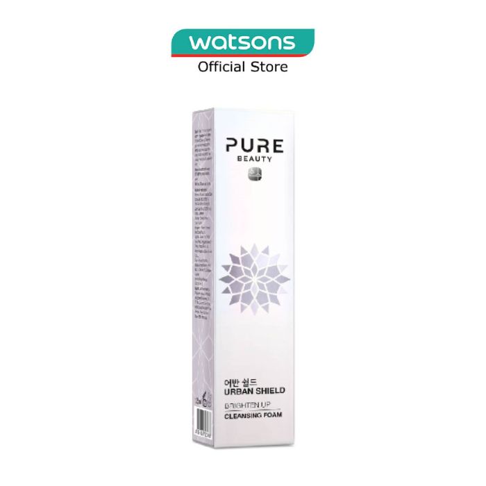PURE BEAUTY Urban Shield Brighten Up Cleansing Foam 125ml | Lazada ...