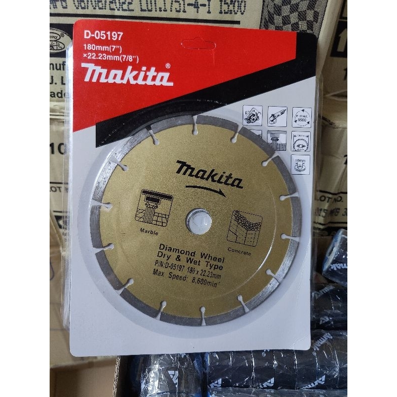 IrwinMakita Diamond Cutting Disc 7inch TurboSegmented 22180MM For ...