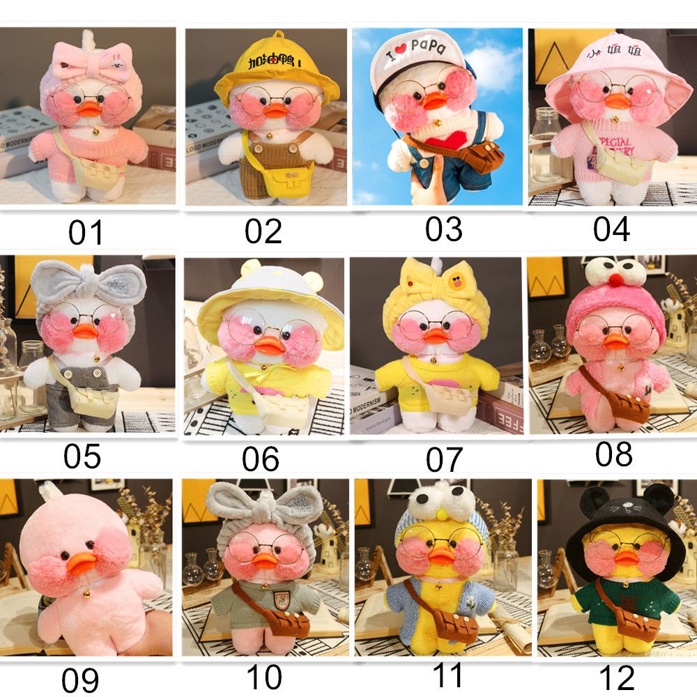 HalloweenBACK2LIFE Kawaii Yellow Duck Plush Toy Cartoon Hyaluronic Acid ...