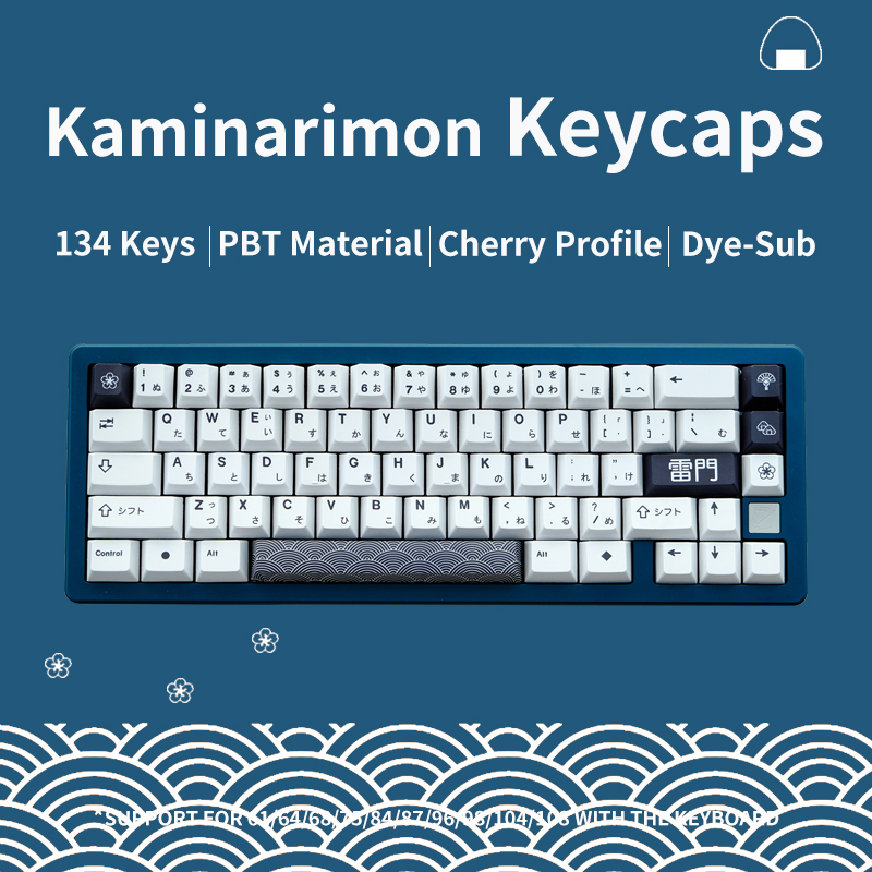 [SG Local Stock] Kaminarimon (Thundergate) Keycaps | 134 Keys | Cherry ...