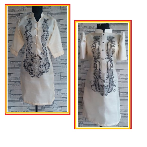 【COD】 Filipiniana Modern Ladies Barong Maria Clara Sleeve by wedding ...