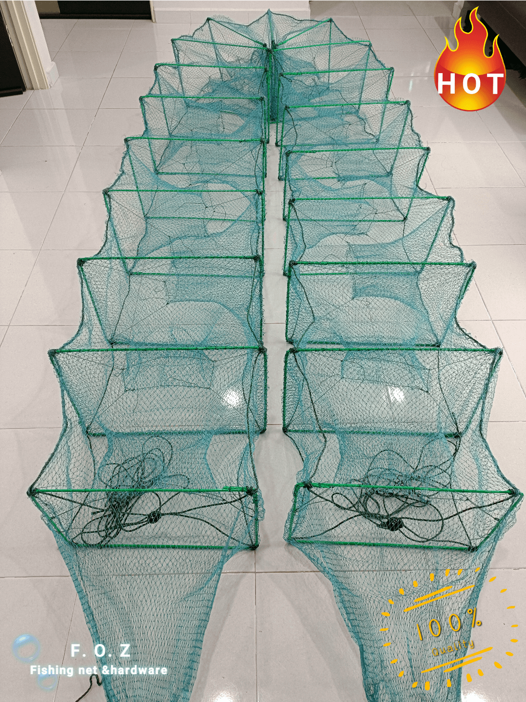 Bubu Ikan Udang Ketam 50 x 35 x 18 ( grid ) | Bubu Naga Bubu Panjang ...