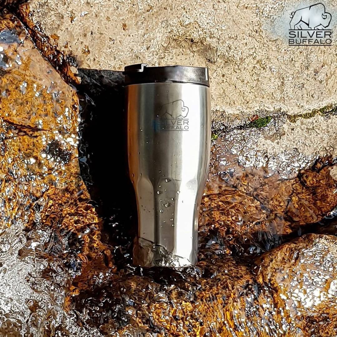 Silver Buffalo Tumbler แก้วน้ำสแตนเลสเก็บความร้อนและความเย็น แก้วน้ำ ...