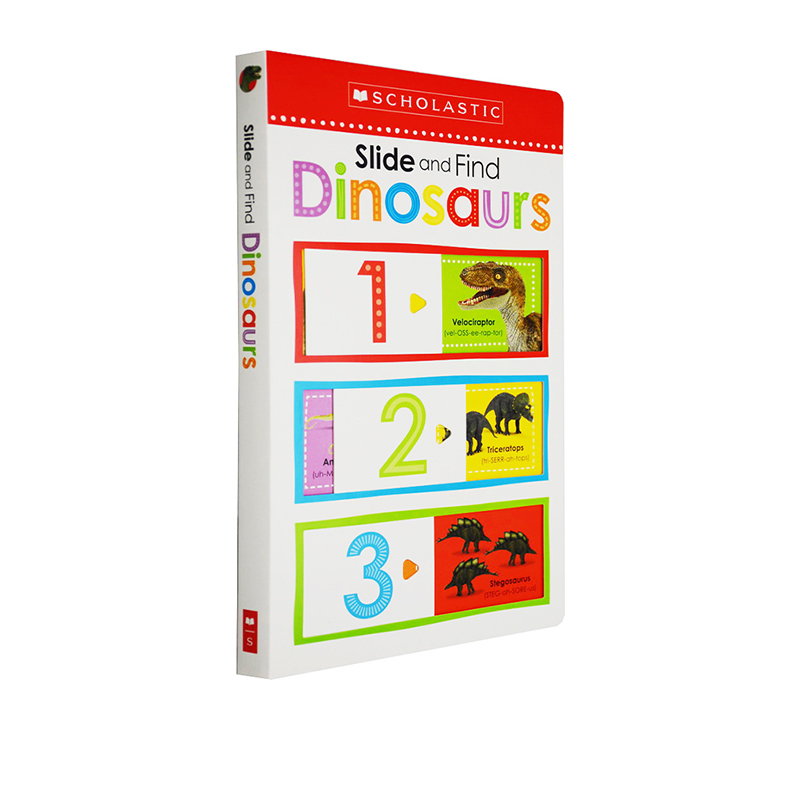 Slide and Find Dinosaurs Early Learners (Slide and Find) Board Book ...