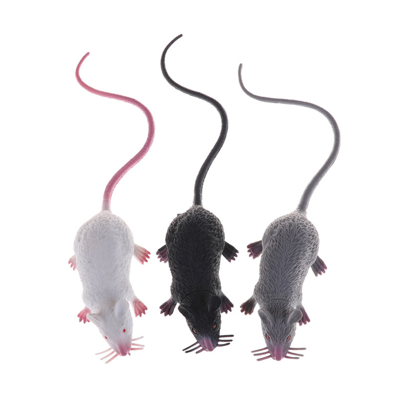 Lumi Party Plastic Rats Mouse Model Trick Toys Halloween Decor Tricks ...