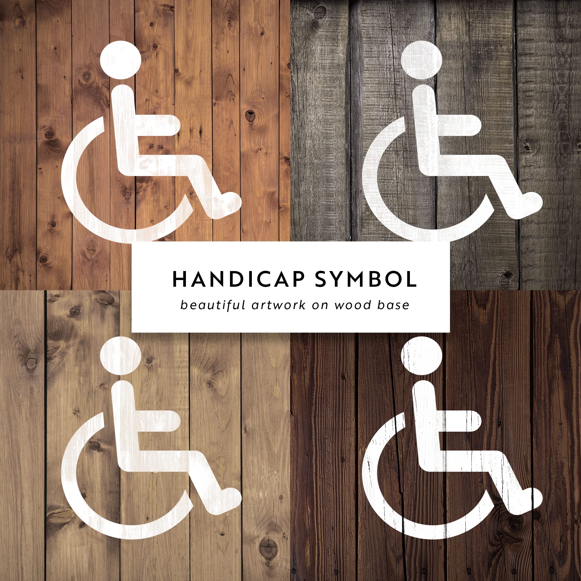 Handicap Symbol Stencil – 12x20 Reusable Stencil Sheet for Handicap ...