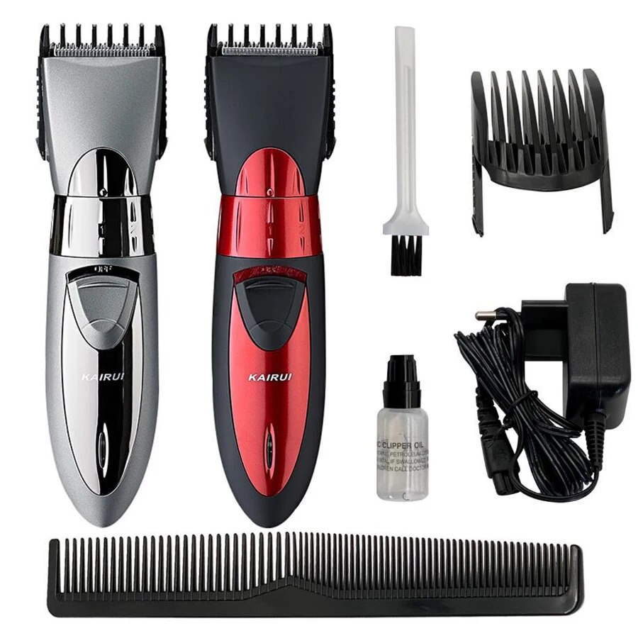 【User-friendly】 Kairui hc001 waterproof electric hair clipper razor ...