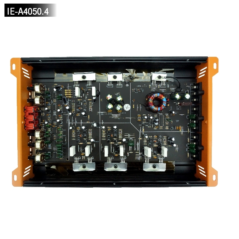 เพาเวอร์แอมป์ เพาเวอร์4ชาแนล CLASS AB 4CH A 4050.4 แอมป์ เสียงเพราะ ...