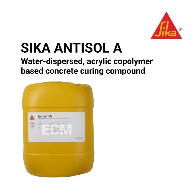SIKA ANTISOL A (20L) Water-dispersed, Acrylic Copolymer based Concrete ...