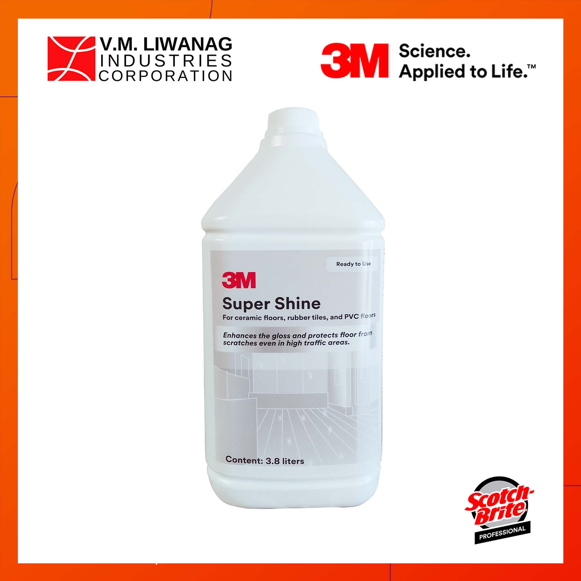 3M Super Shine 3.8L | Lazada PH