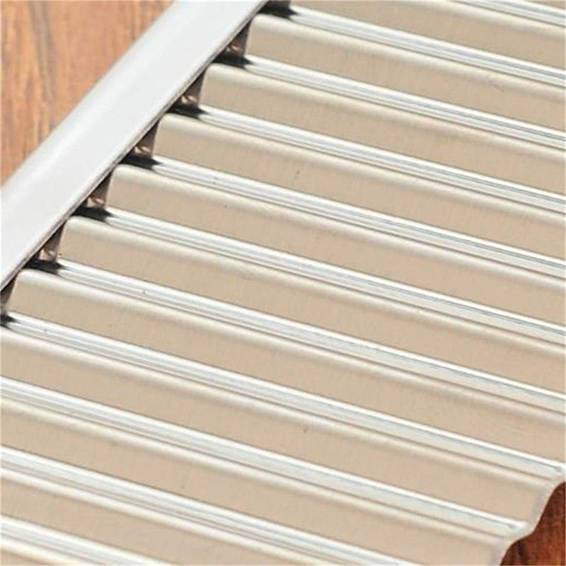 Multifunctional Potato Wavy Edged Knife , Stainless Steel Chopper Salad ...