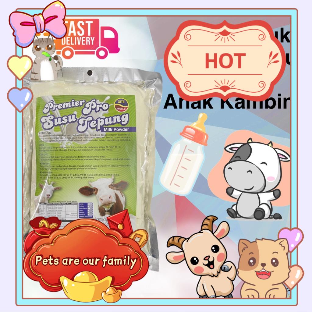 (pet and family) 1KG Susu lembu untuk anak kambing dan anak lembu susu ...