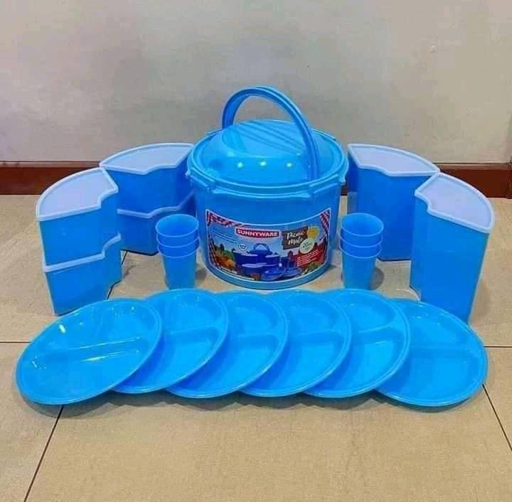 Sunnyware 20 in 1 Picnic Set/Picnic Mate with BPA Free | Lazada PH