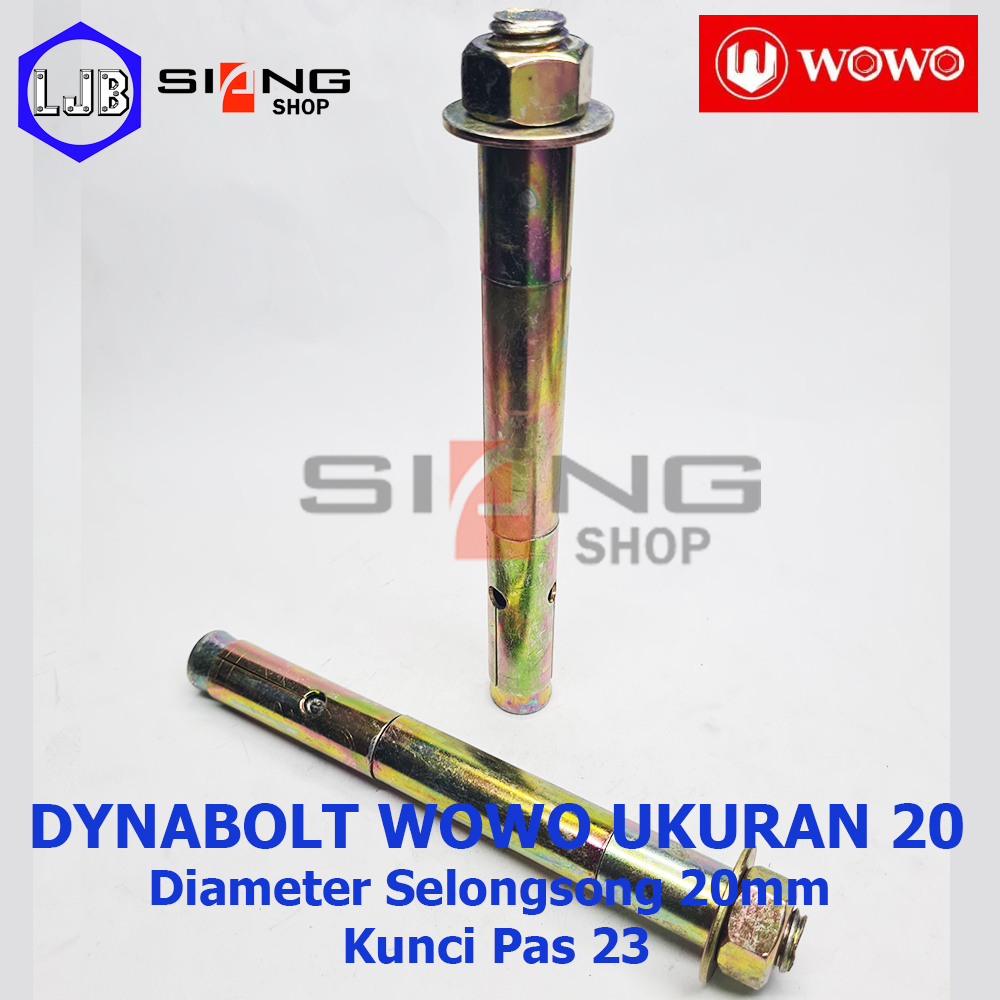 Dynabolt WOWO Ukuran 20 | Lazada Indonesia