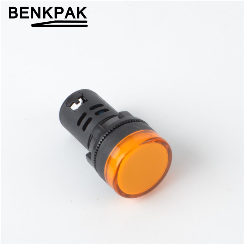 【TrendGlobe】1pcs 5V(6.3V) 12V 24V 220V 22mm Panel Mount LED Power ...