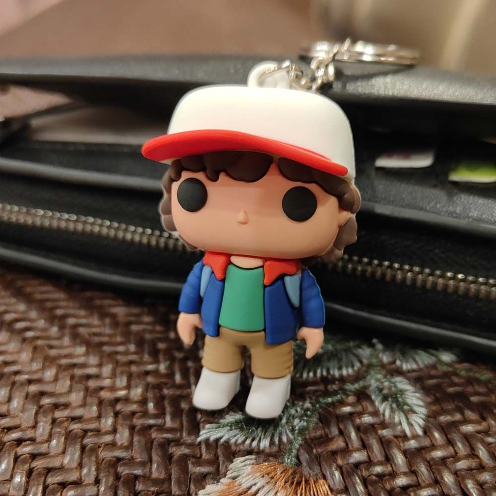 Model Doll Dustin Barb Steve Stranger Things Keychain Animation ...
