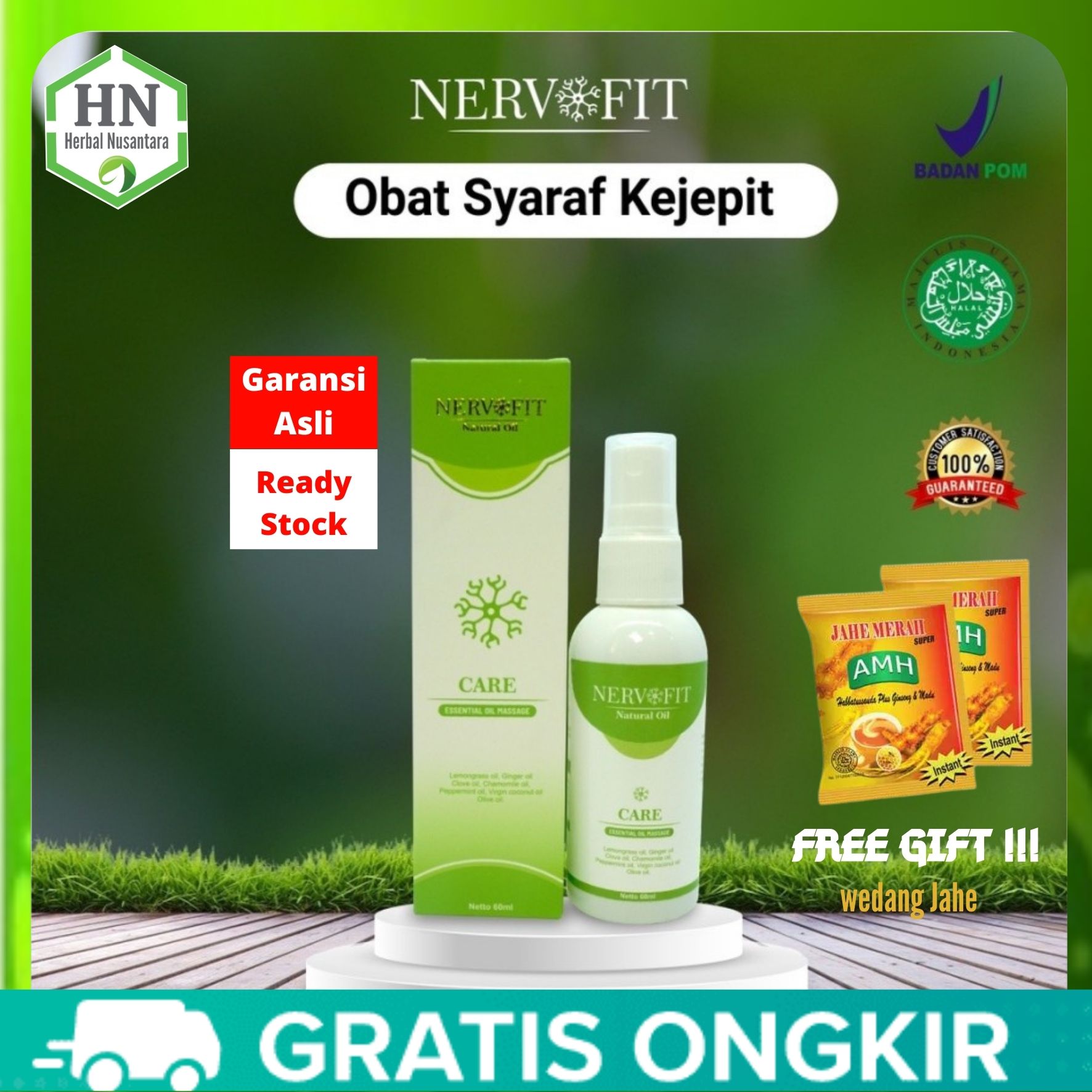Neforvit Solusi Saraf Kejepit Aromatherapy - Obat Saraf Terjepit dan ...