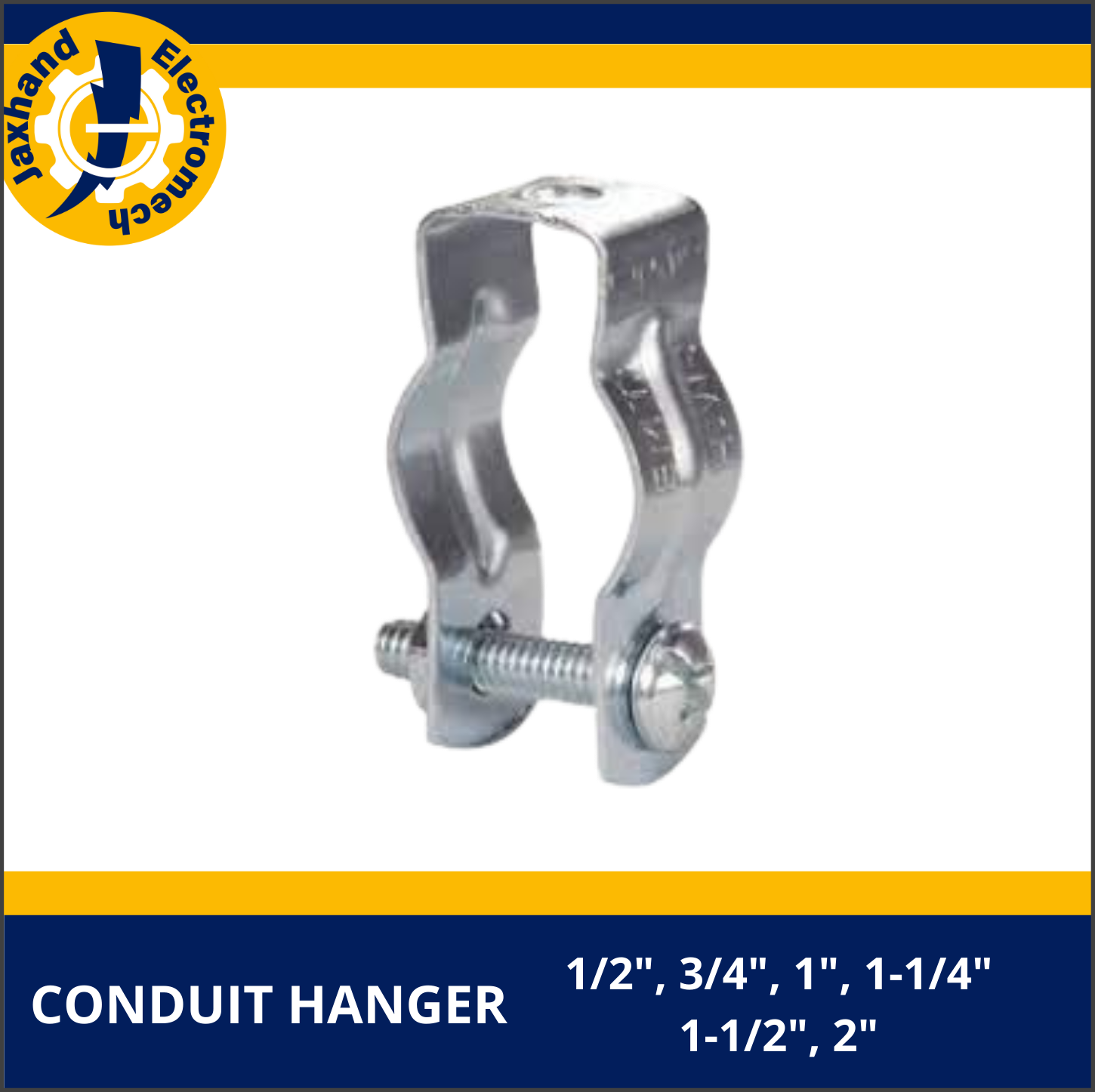 5pcs. Conduit Hanger 1/2" to 2", Heavy Duty | Lazada PH