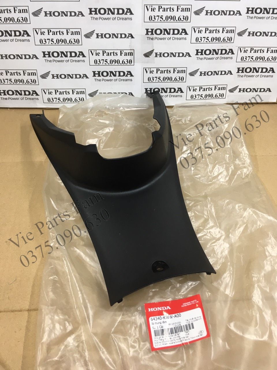 Ốp ống yếm bên trái HONDA WAVE S110 năm 2009-2010 màu ghi xám NHA62M ...