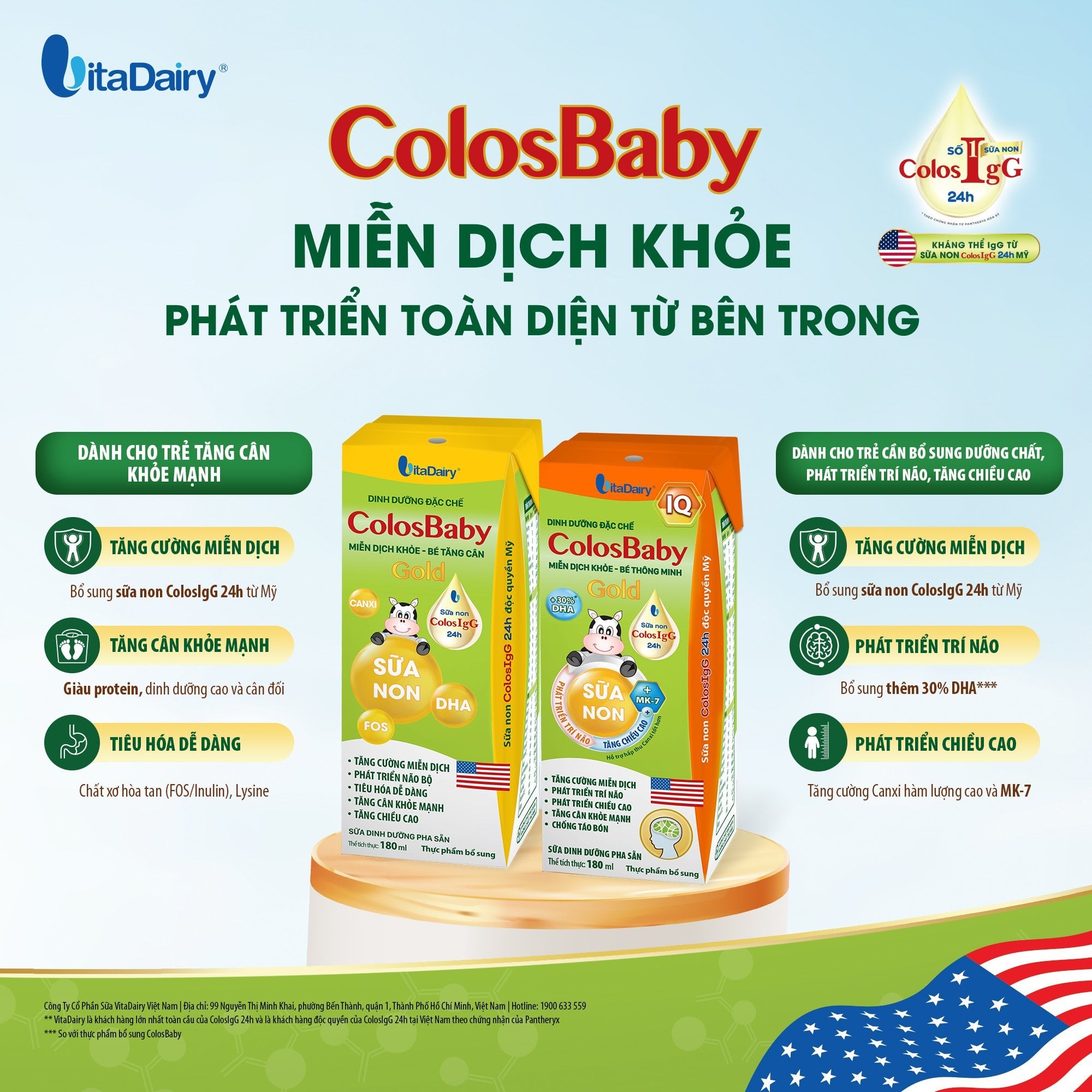Sữa bột pha sẵn ColosBaby IQ Gold có tốt không? Giá sữa ColosBaby IQ ...