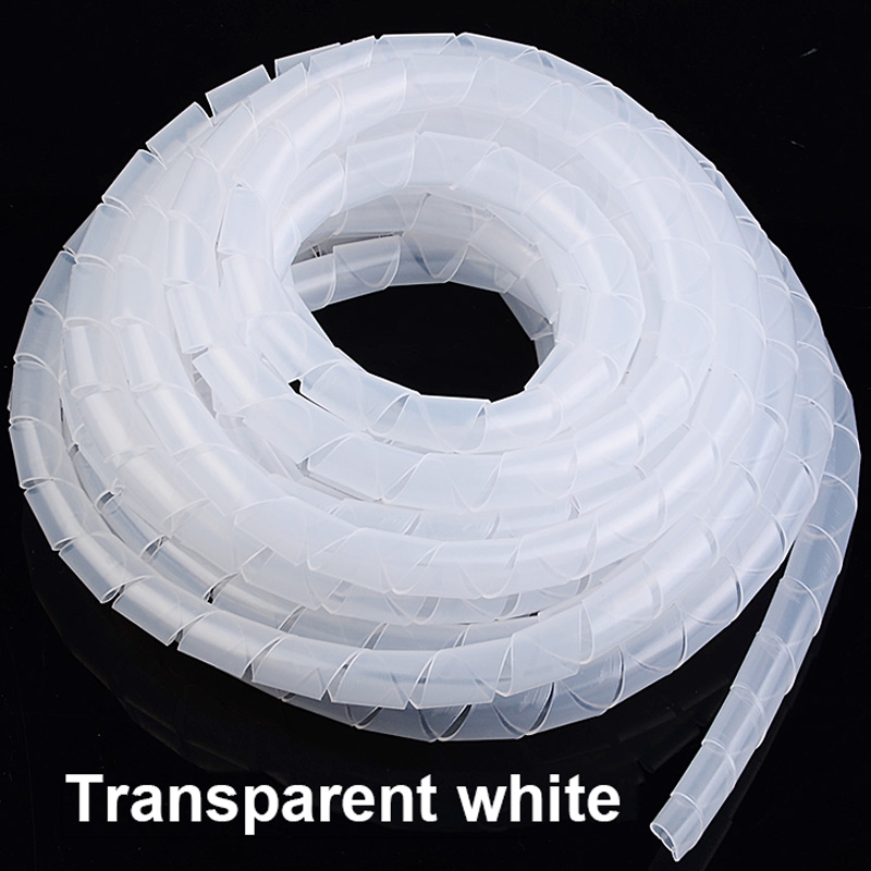 4mm/5mm/6mm/8mm/10mm/12mm Cable Sleeve Winding Spiral Wrap Cable ...
