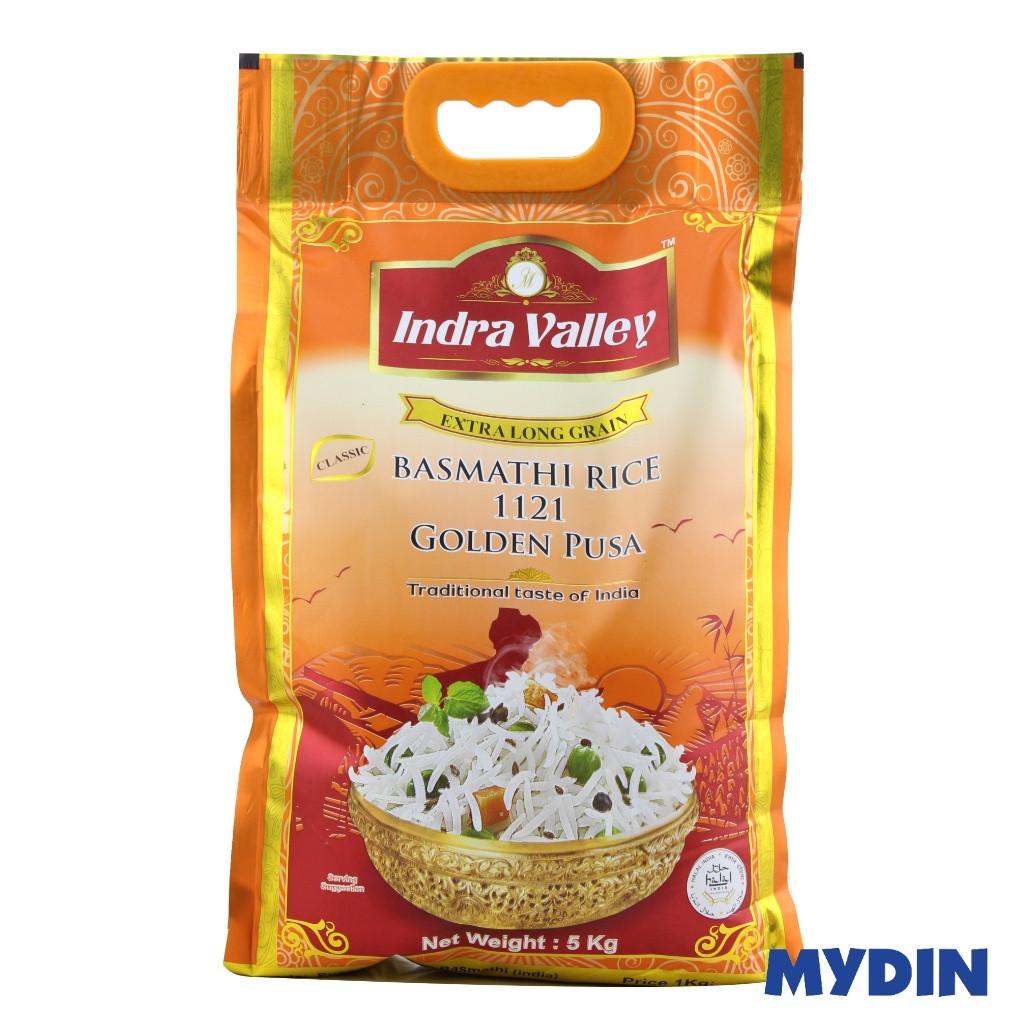 Indra Valley Golden Pusa 1121 Basmati (5Kg) | Lazada