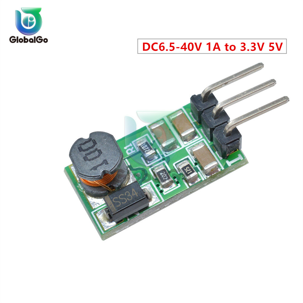 DD4012SA 1A DC 5V 6V 9V 12V 24V to DC 3.3V 5V DC-DC Step-Down Buck ...