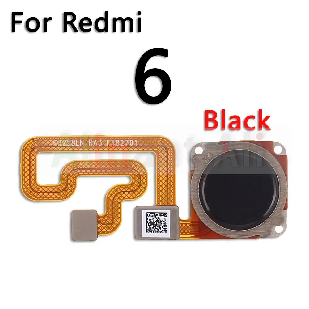 AiinAnt For Xiaomi Redmi Note 6 Pro Plus Prime Home Button Back Touch ...