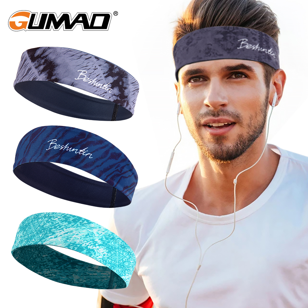 【SmartHorizon】Sports Headband Sweatband Elastic Hairbands Absorbent ...