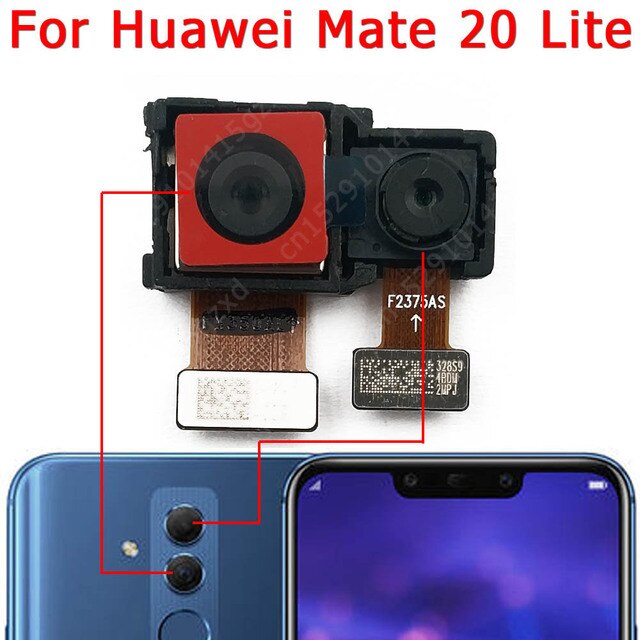 สำหรับ Huawei Mate 20 Lite Mate20 20 Lite กล้องด้านหน้าด้านหลังด้านหน้าด้านหน้าด้านหน้าด้านหน้า ...