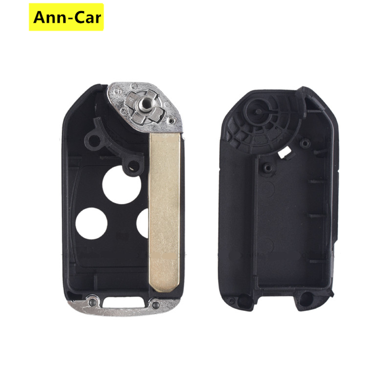 【Ann-Car】Honda Car Key Case Modify Flip Key Foldable Keyblade For HONDA ...