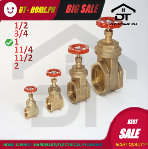 KITZ HEAVY DUTY BRASS BALL VALVE & MECO BRASS BALL VALVE SIZE (1/2,3/4 ...