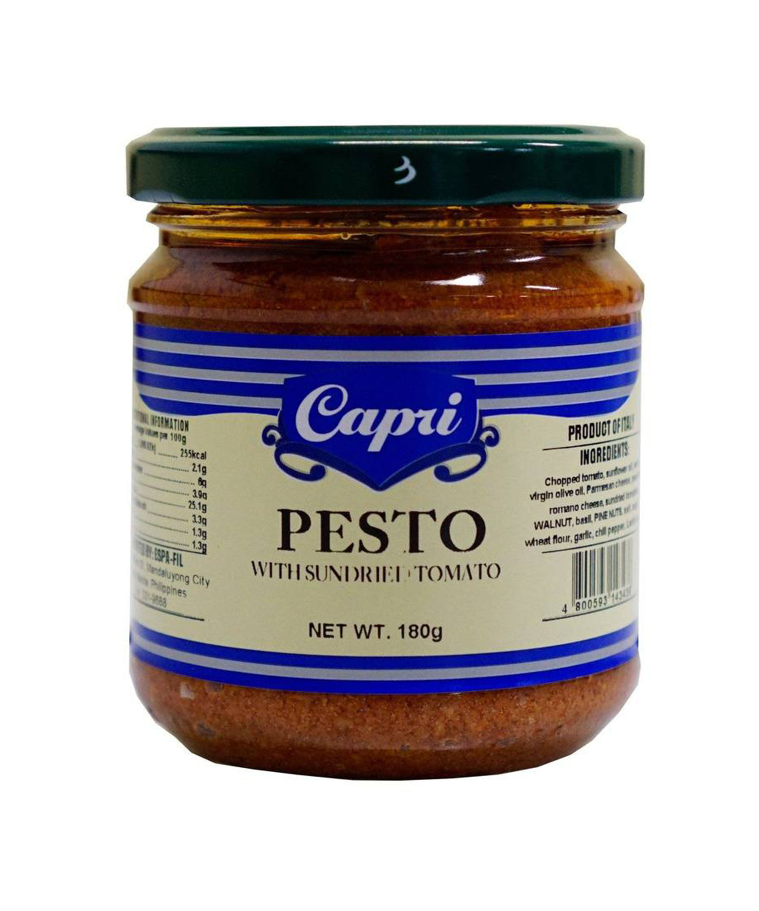 Capri Pesto with Sundried Tomato Sauce 180g | Lazada PH