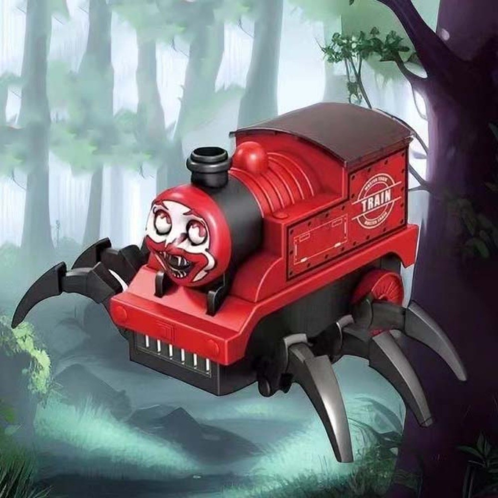 Little Train Toy Choo-Choo Charles Spider Train Toy Automatic Turning ...