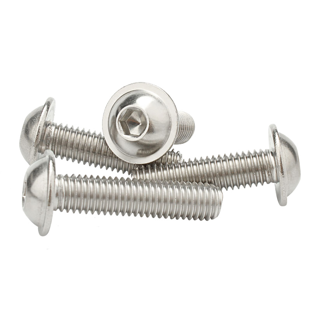 5 - 50 Pcs M2 M3 M4 M5 M6 M8 304 Stainless Steel Hexagon Socket Button Screws With Collar Bolt ...