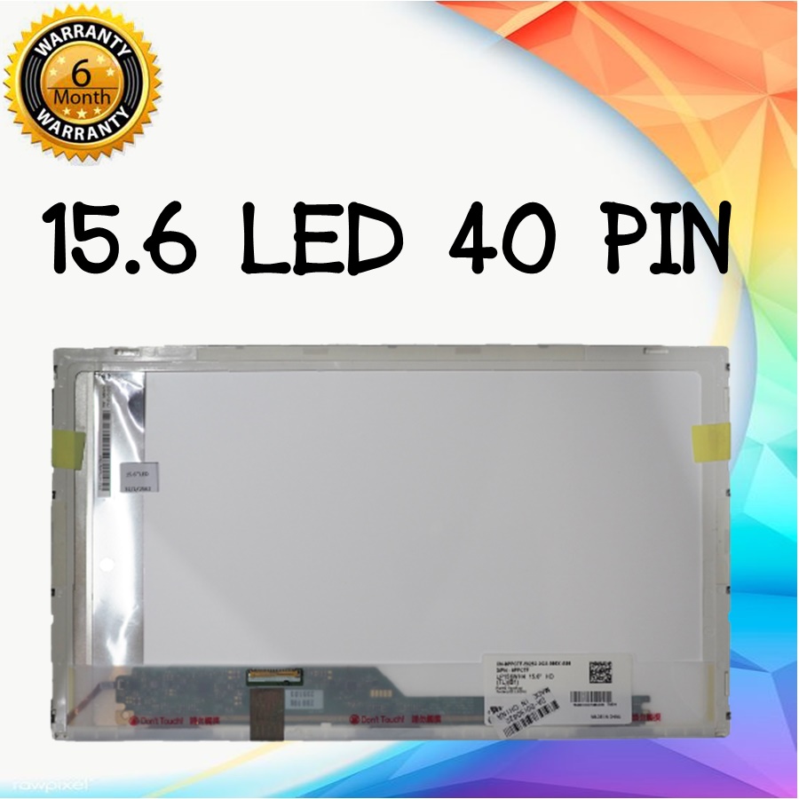 จอโน๊ตบุ๊ค 15.6 " LED 40 pin HD 15.6 นิ้ว แอลอีดี 40 พิน | Lazada.co.th