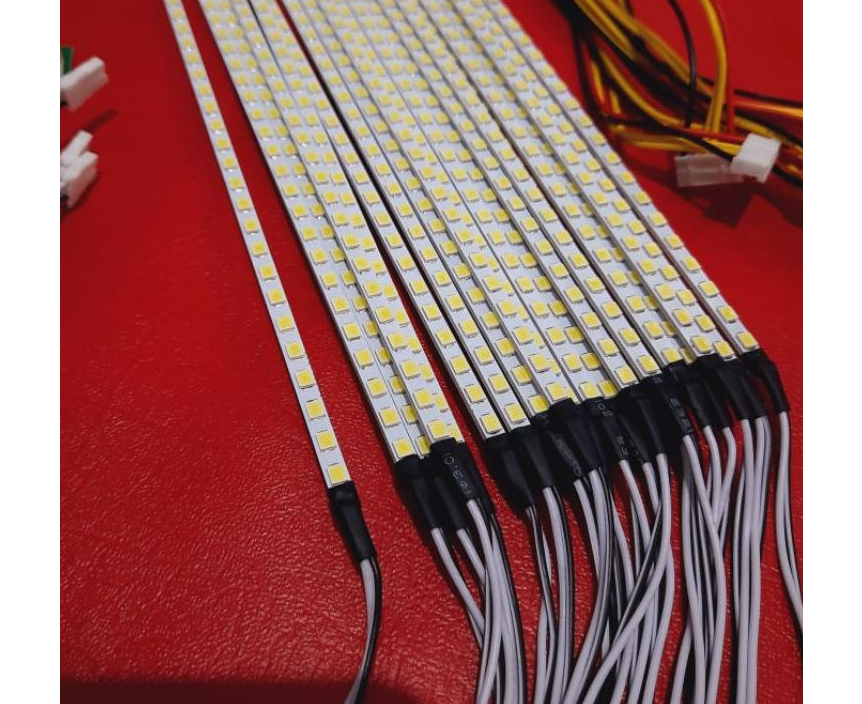 BACKLIGHT LED LIDI STRIP STRIPS UNIVERSAL MULTI PLUS INVERTER LAMPU TV ...