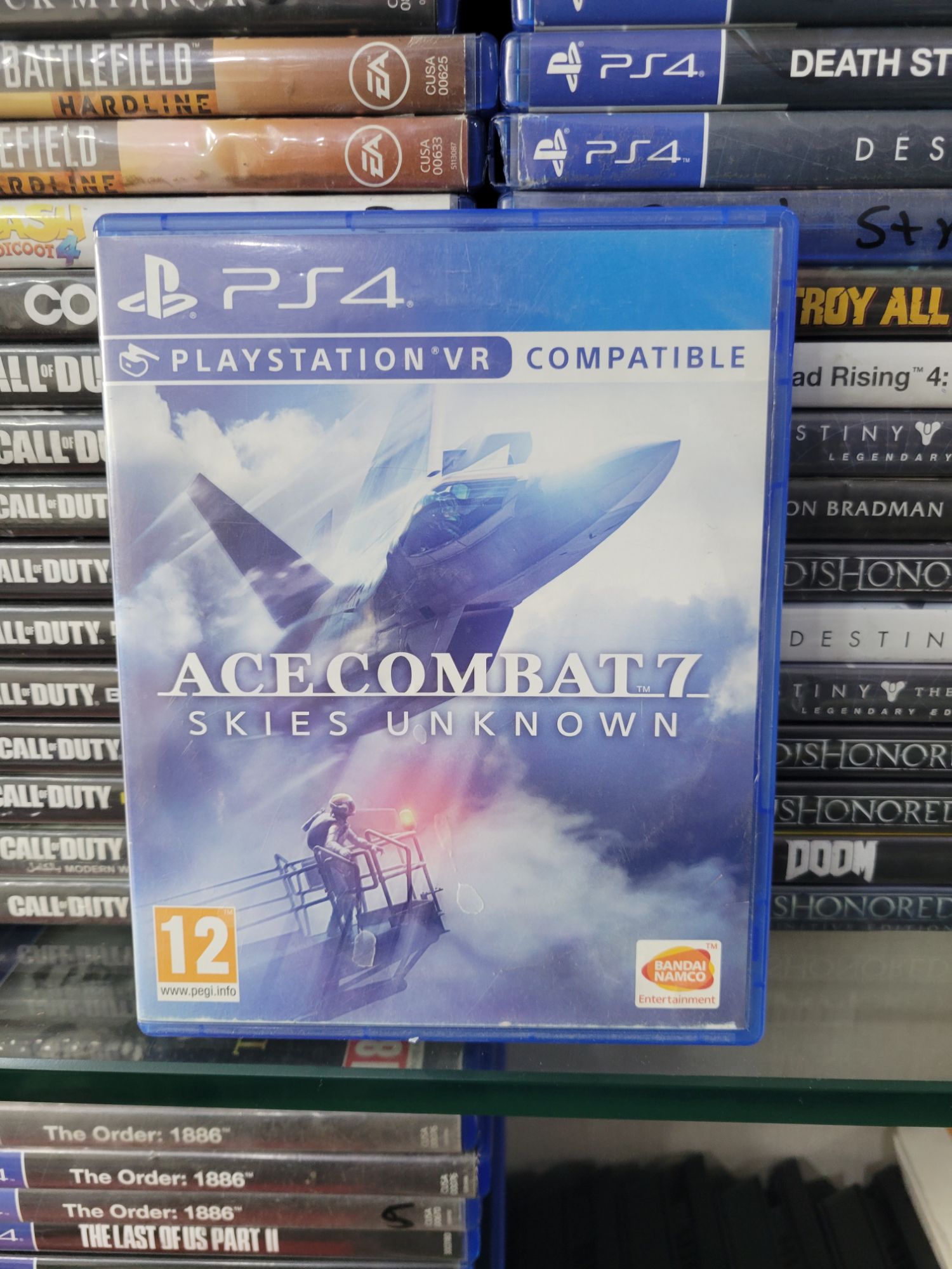 Playstation 4 Game Ace combat 7 skies unknown PS4 dvd ace kombat 7 ...