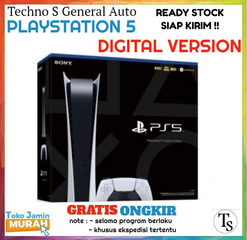 Console PS5 DIGITAL VERSION / Sony Playstation 5 Konsol PS 5 Digital ...