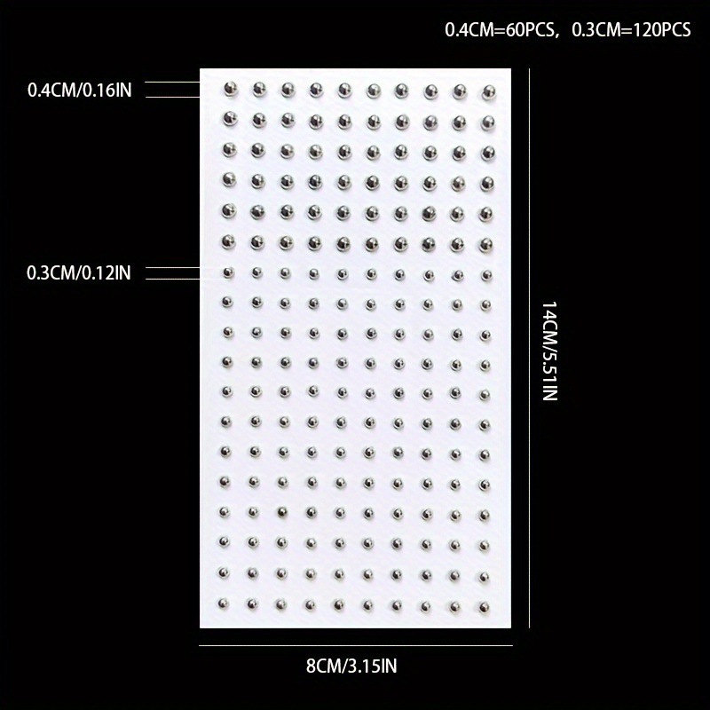 【Innovative designs】Hot Girl Nail Paste Eyebrow Nail Paste Acrylic DIY ...