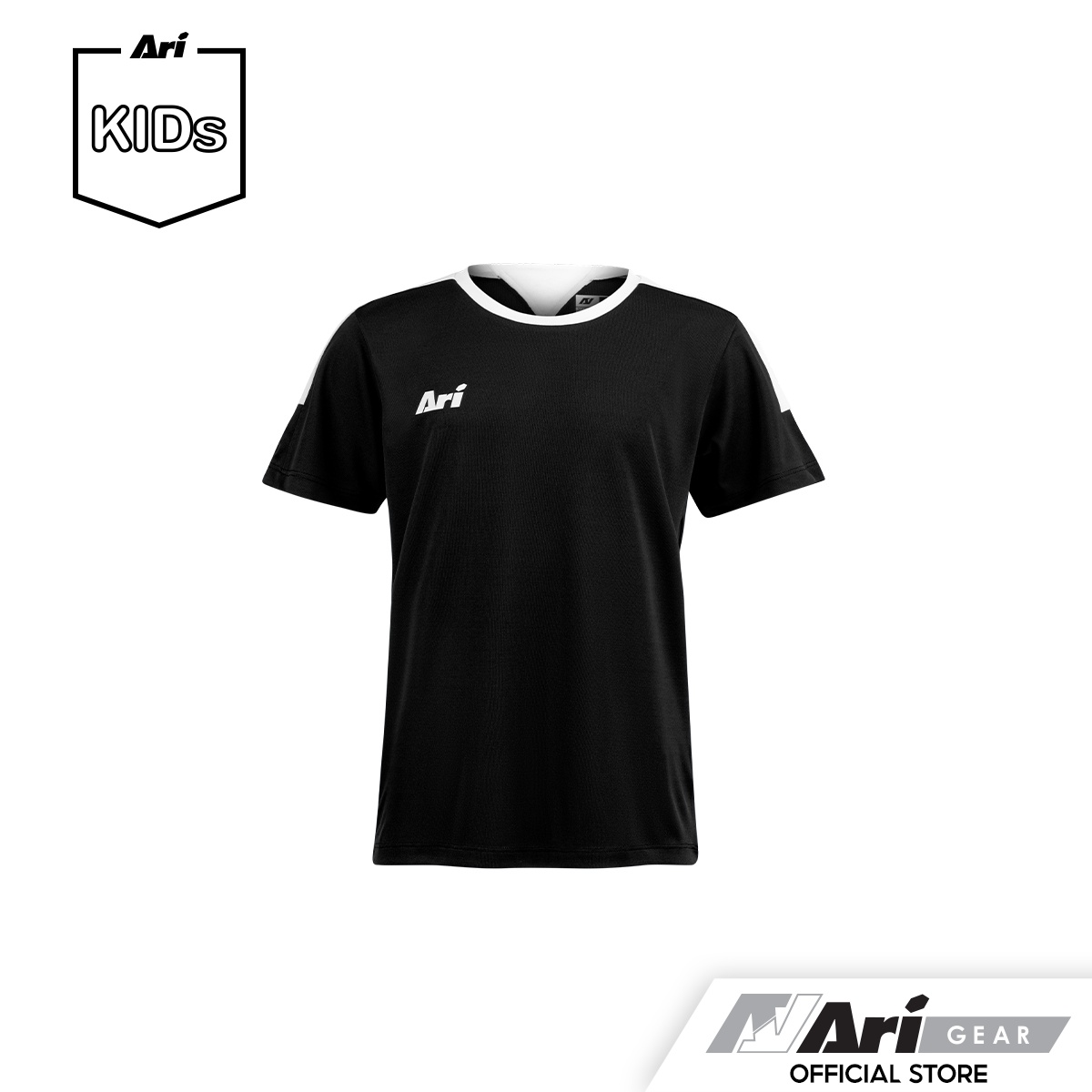 ARI KIDS COMFY PULLOVER HOODIE - BLACK/WHITE เสื้อฮูดดี้เด็ก อาริ คอม ...