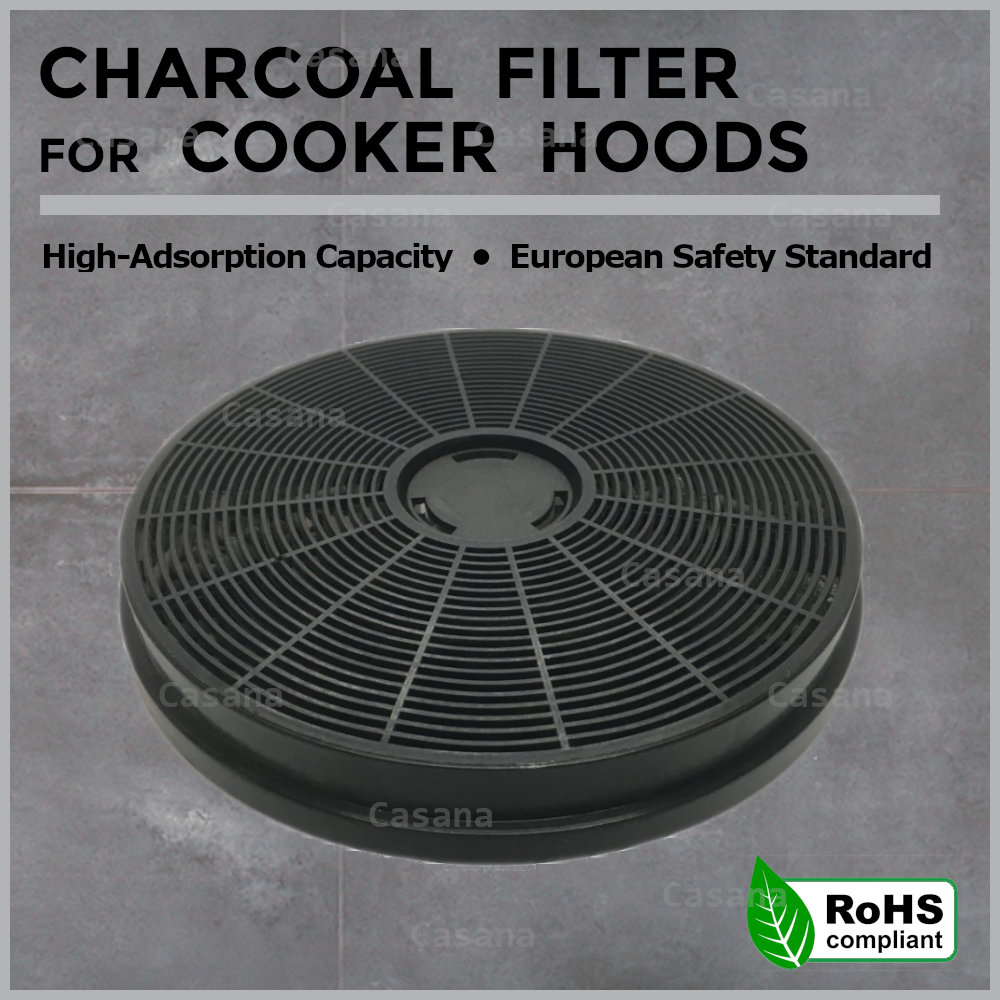 Carbon / Charcoal Filter for Kitchen Cooker Hood Compatible with EF ...